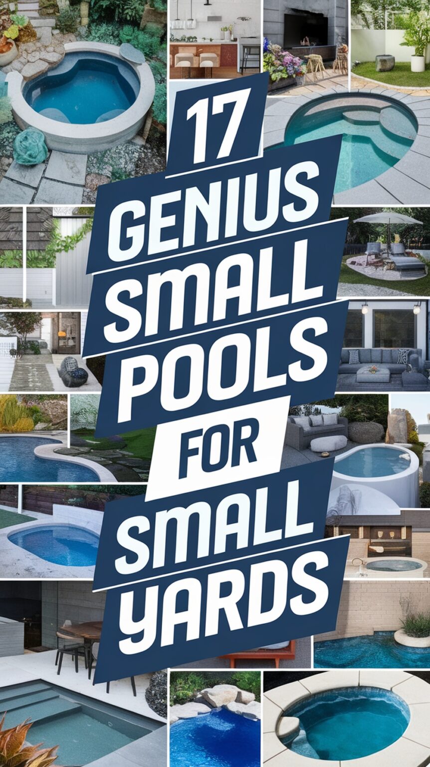Low Budget Small Backyard Mini Pool That’s Actually Kid-Friendly ...