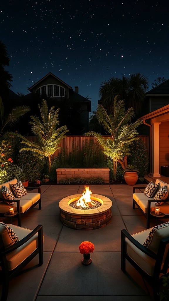 25 Backyard Fire Pit Landscaping for Relaxation ...