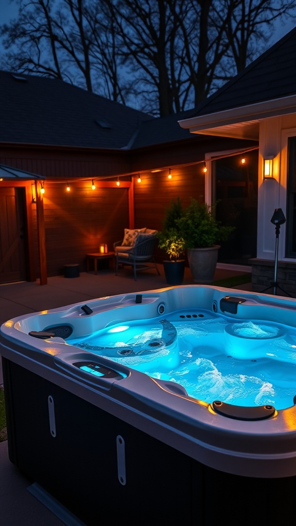 25 Small Backyard Hot Tub Landscaping On A Budget ...