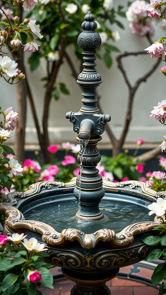 17 Small Garden Fountain Ideas for a Touch of Luxury ...