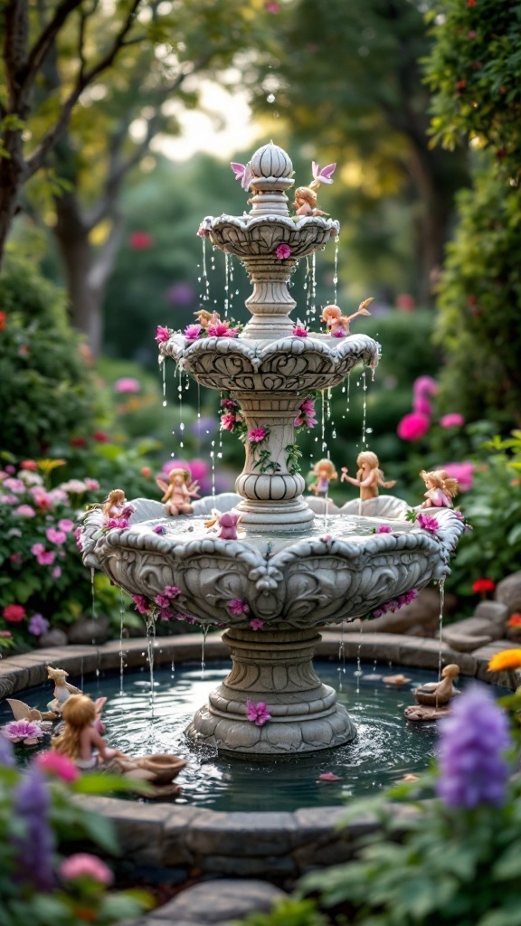17 Small Garden Fountain Ideas for a Touch of Luxury ...