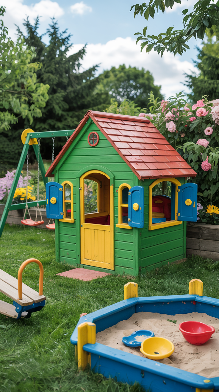 Designing a Fun Children's Garden Play Area Ideas in Nature ...
