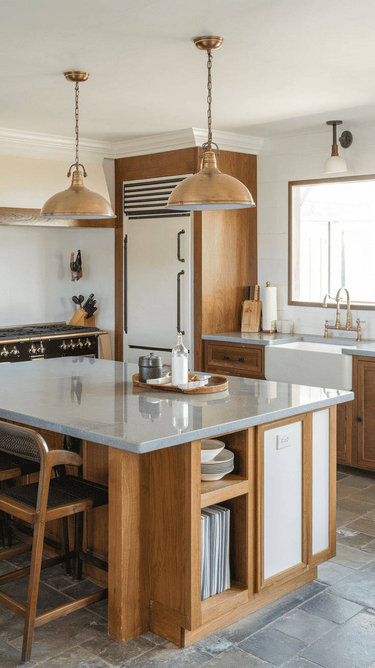 Designing a Country Style Kitchen Island That Anchors the Room ...