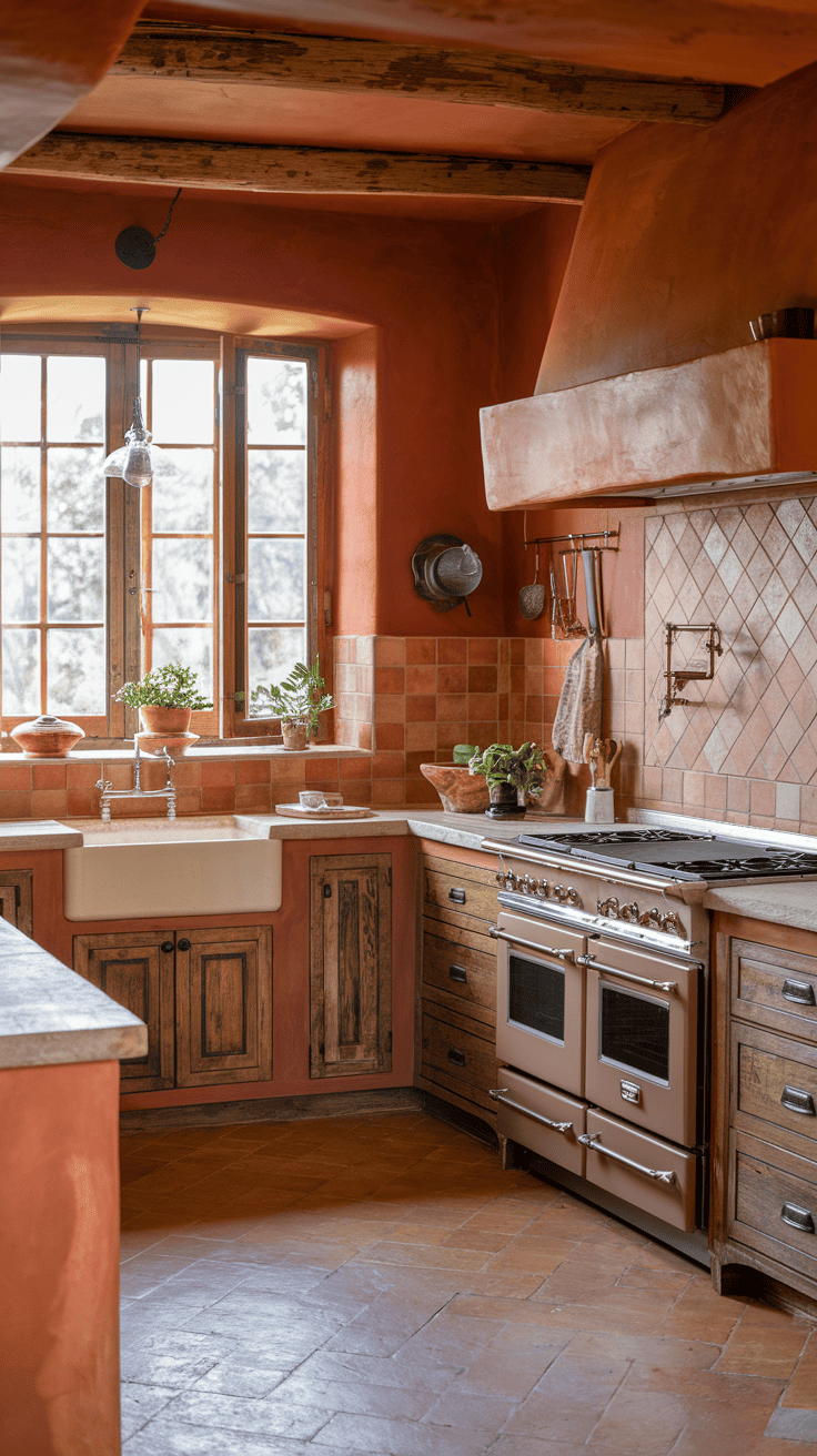 Terracotta Kitchen Color Ideas That Add Warmth and Charm ...