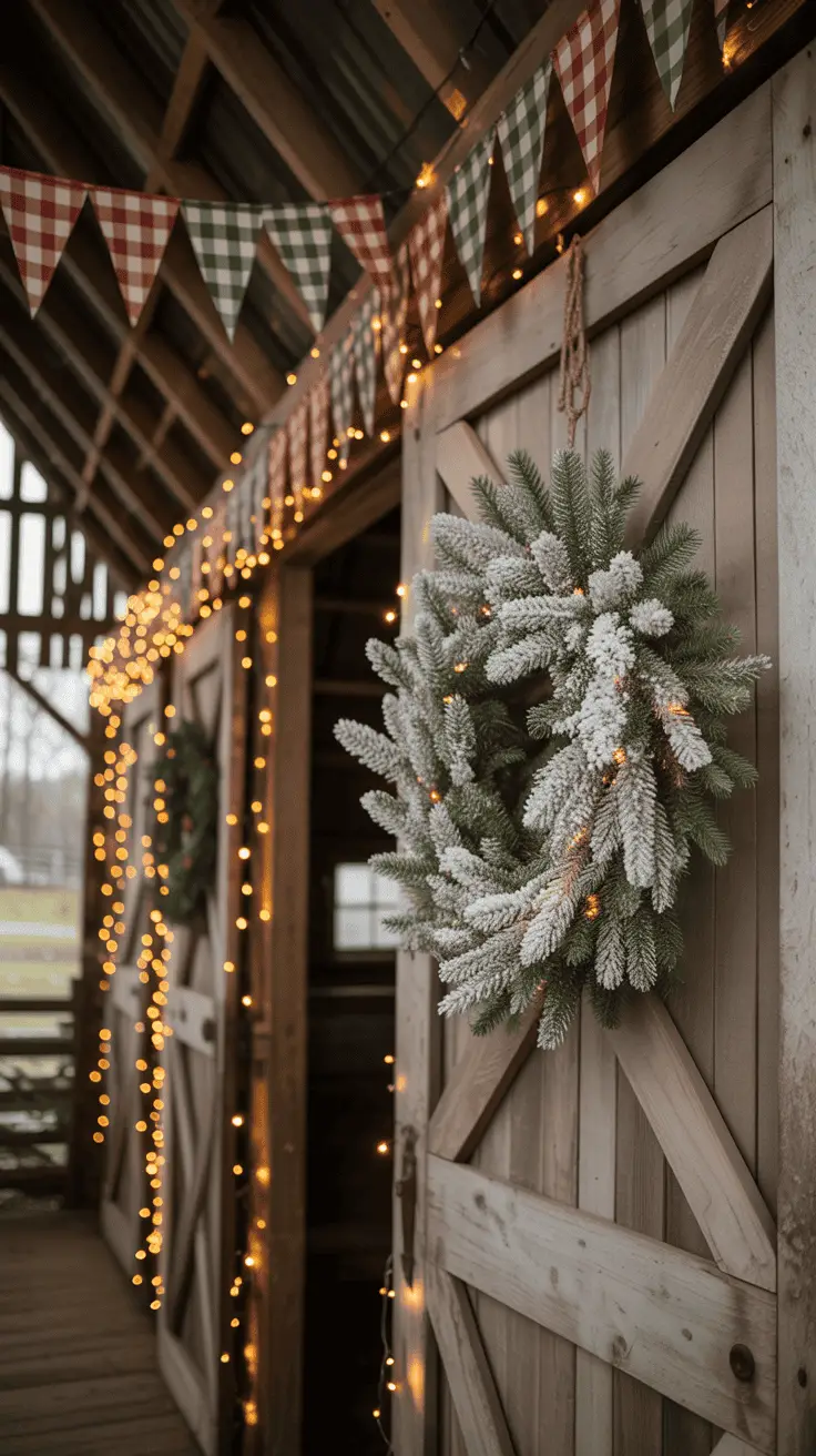 Christmas Decorations for Barn That Feel Rustic and Magical ...