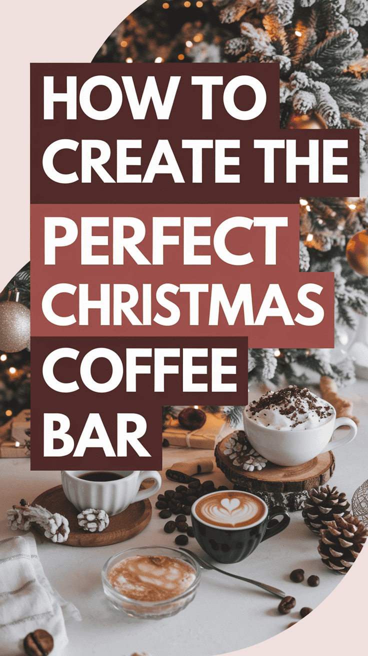 Christmas Coffee Bar Ideas for a Warm Holiday Setup ...