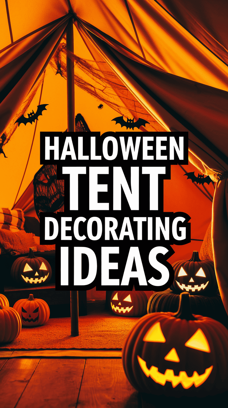 Halloween Tent Decorating Ideas for Parties and Events ...