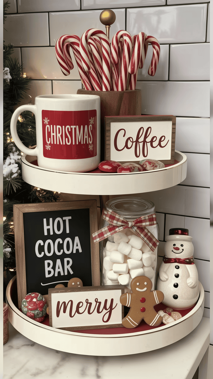 Christmas Coffee Bar Ideas for a Warm Holiday Setup - Small Outdoor ...