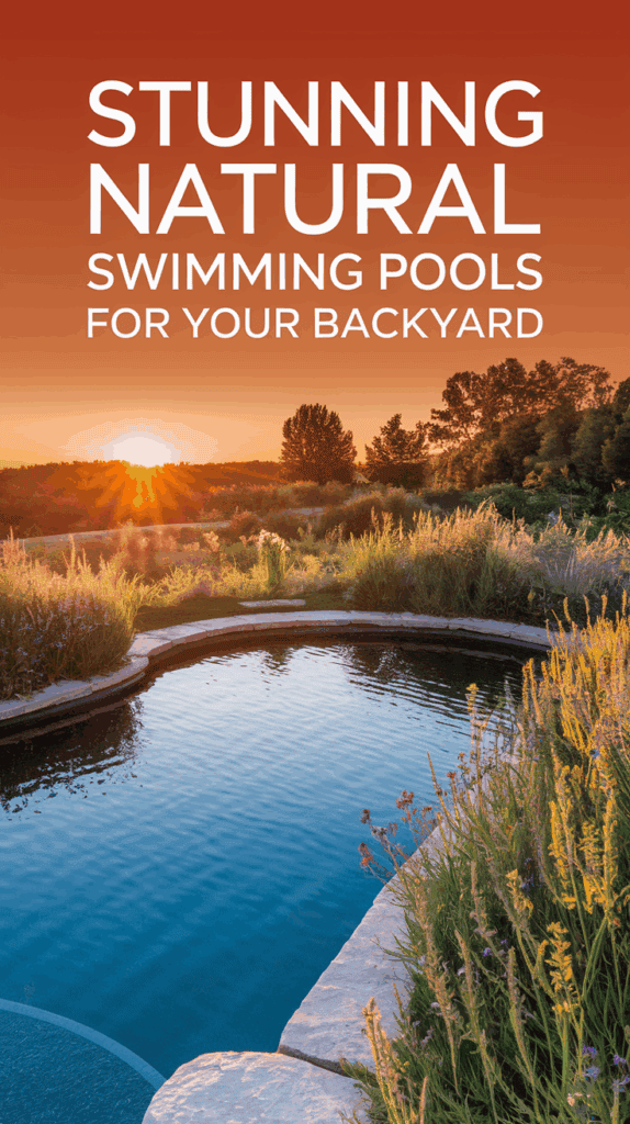 Natural Swimming Pool Pond That Blends Into Your Backyard ...