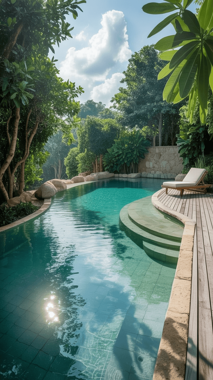 Natural Swimming Pool Pond That Blends Into Your Backyard ...