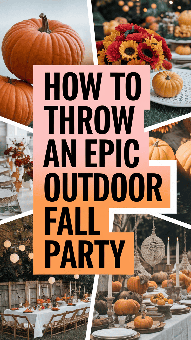 Fall Outdoor Party Ideas That Feel Effortlessly Fun ...