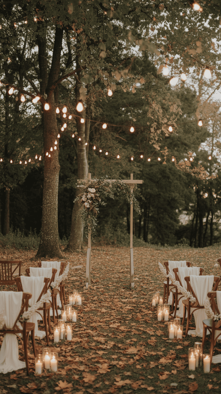 Fall Outdoor Wedding Ideas for a Picture-Perfect Day ...