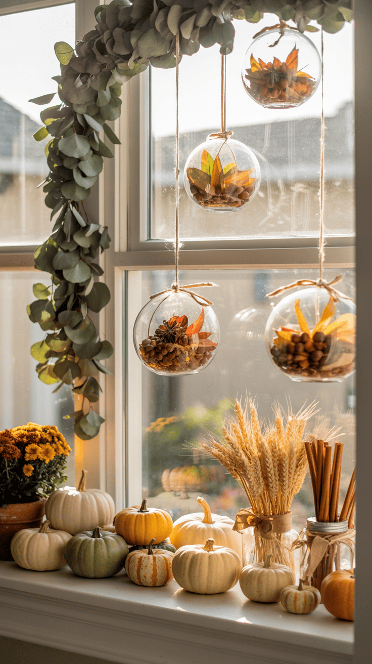 How To Style Bay Window Fall Decorating Ideas ...