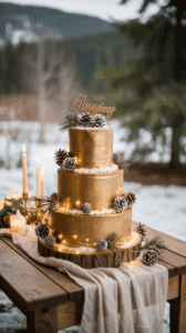 Gold Winter Wedding Inspiration for a Glamorous Event ...