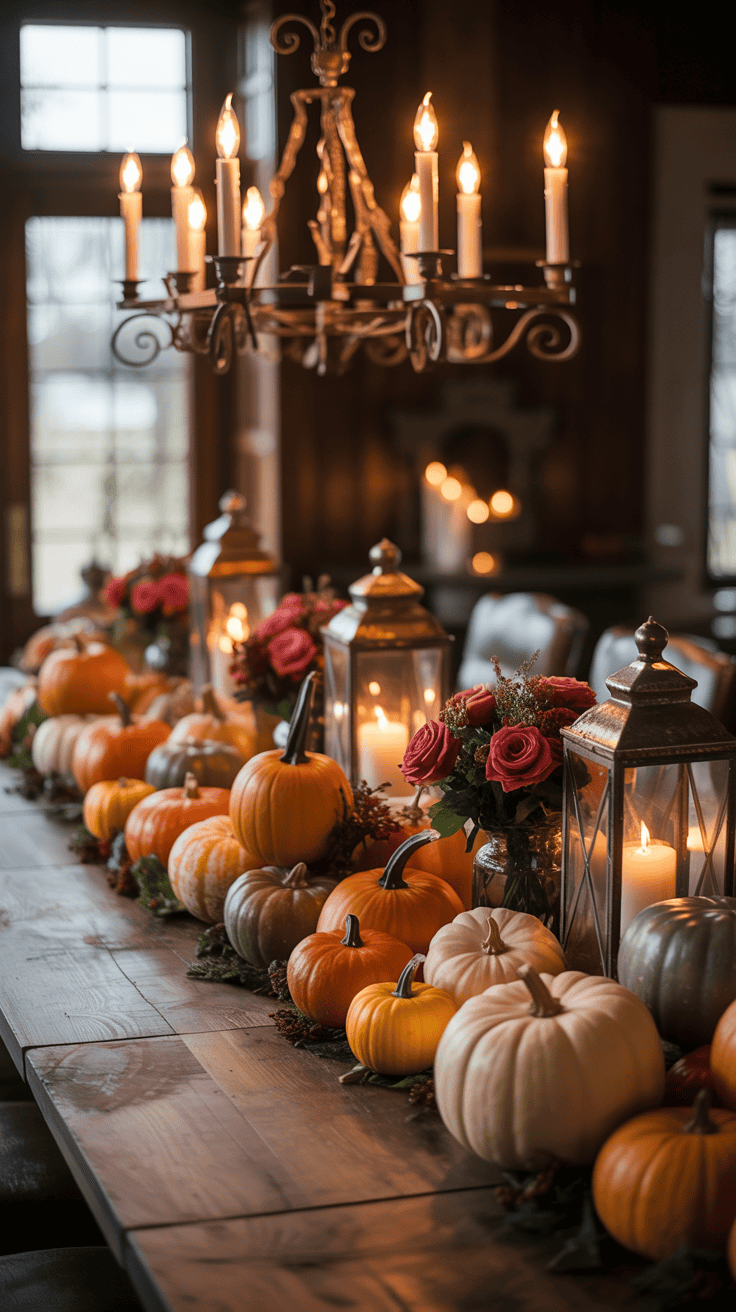 Moody Thanksgiving Tablescape That’s Stylish and Unexpected - Small ...