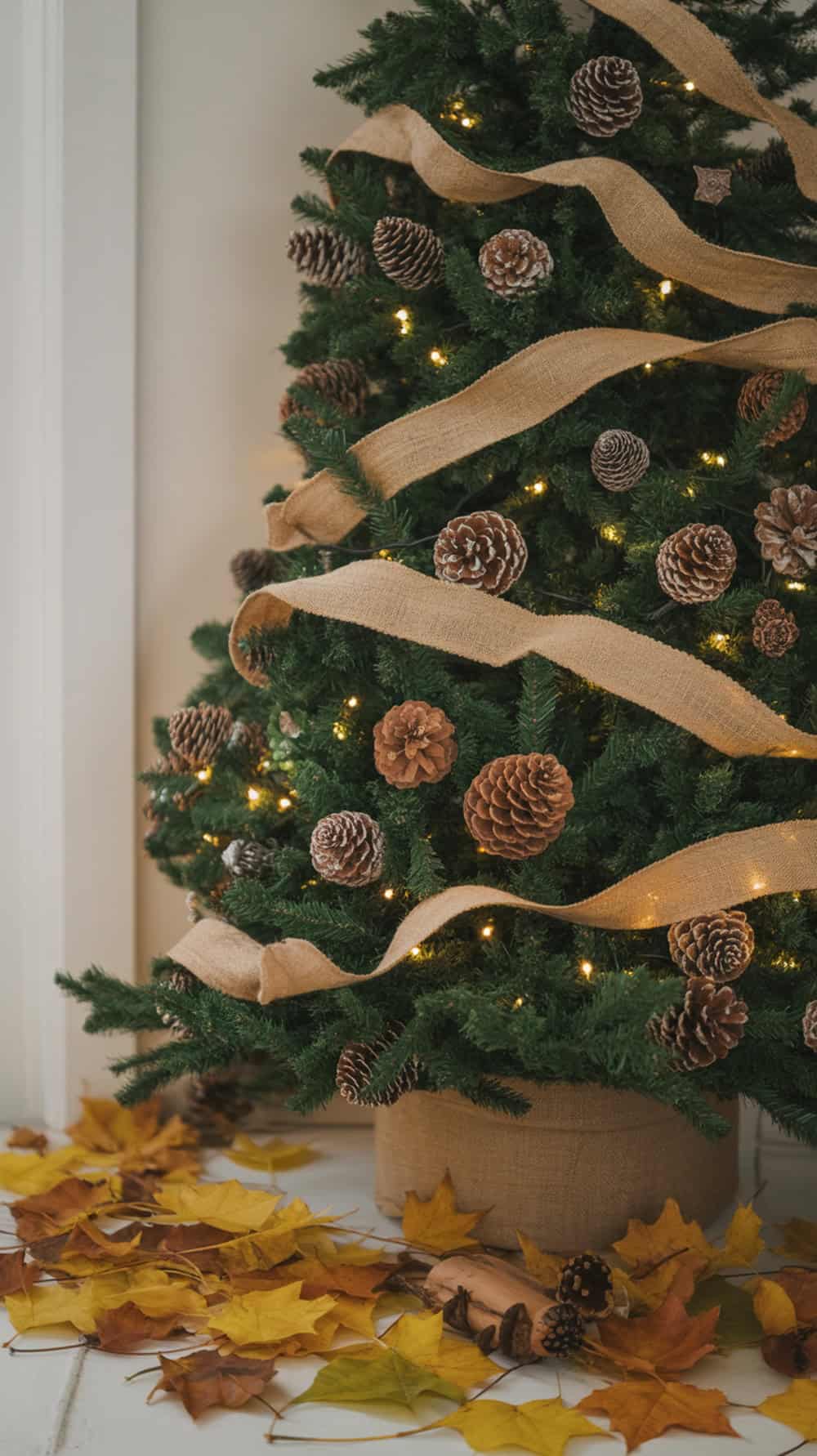 Fall Christmas Tree Ideas That Blend Holidays Beautifully ...
