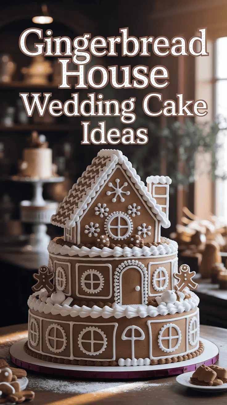 Wedding Gingerbread House Ideas That Are Sweet and Stylish ...