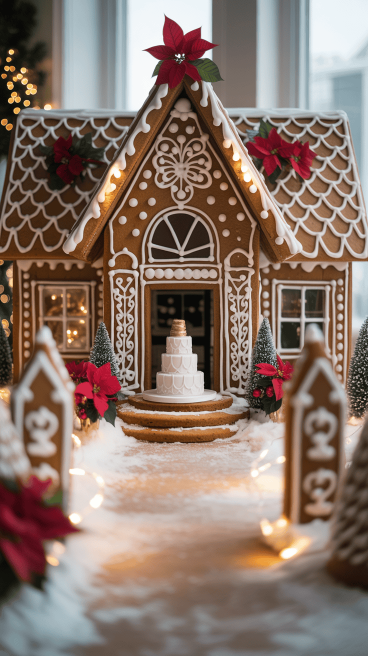 Wedding Gingerbread House Ideas That Are Sweet and Stylish ...