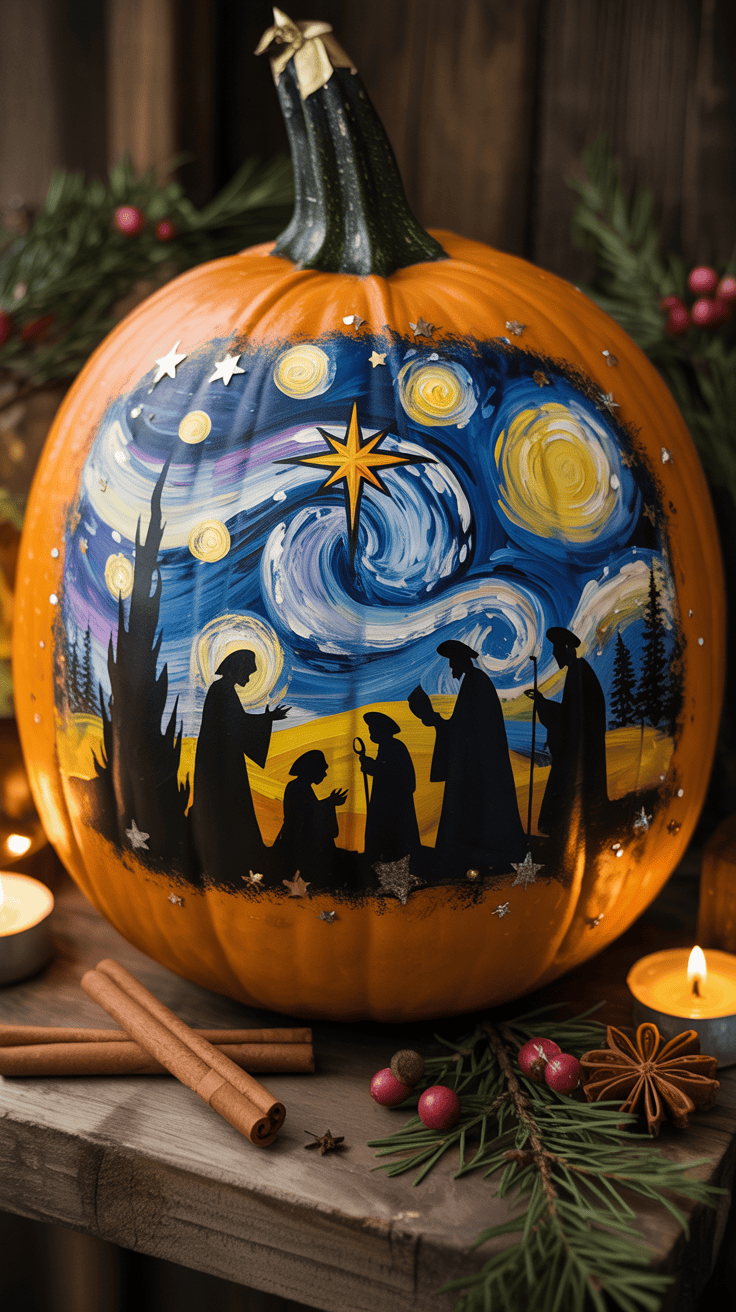 Christmas Pumpkin Painting Ideas That Blend Fun and Creativity ...