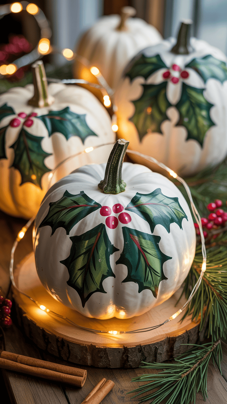 Christmas Pumpkin Painting Ideas That Blend Fun and Creativity ...
